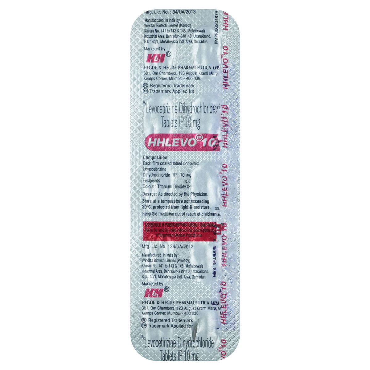 Hhlevo 10 Tablet | Uses, Side Effects, Price | Apollo Pharmacy