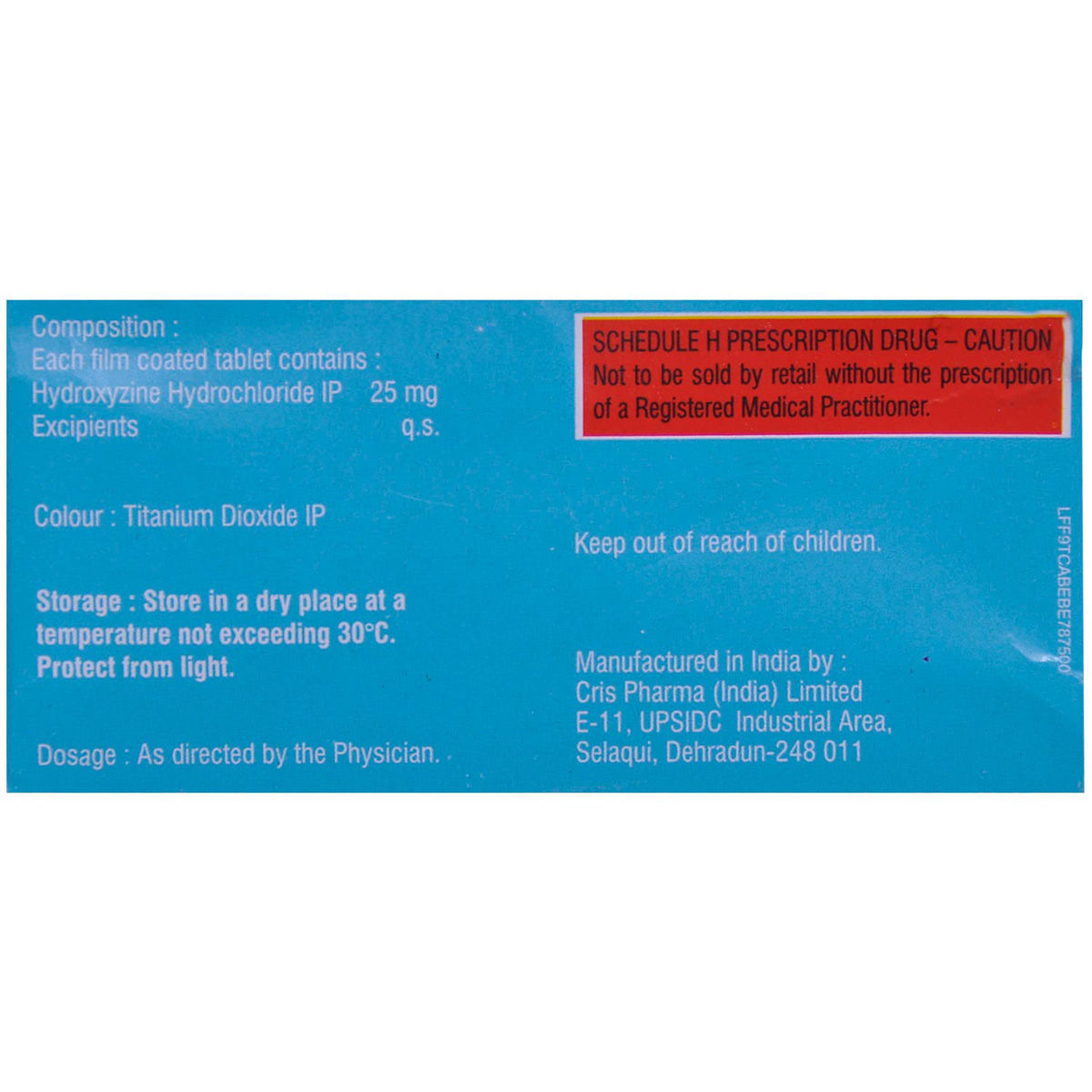 Hicope-25 Tablet | Uses, Side Effects, Price | Apollo Pharmacy