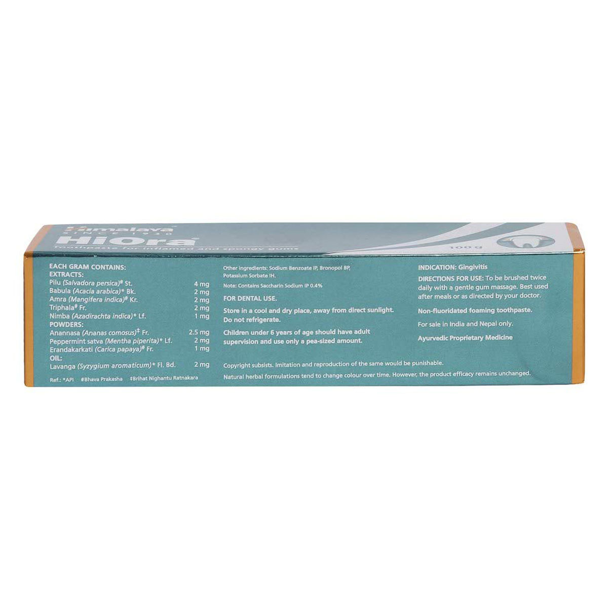 Himalaya Hiora Toothpaste, 100 gm Price, Uses, Side Effects ...