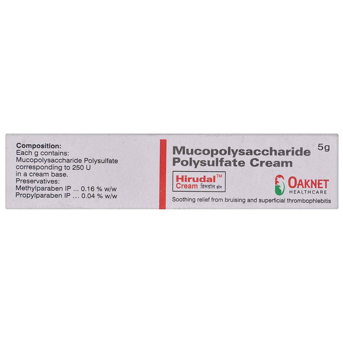 Hirudal Cream 5 gm Price, Uses, Side Effects, Composition - Apollo Pharmacy