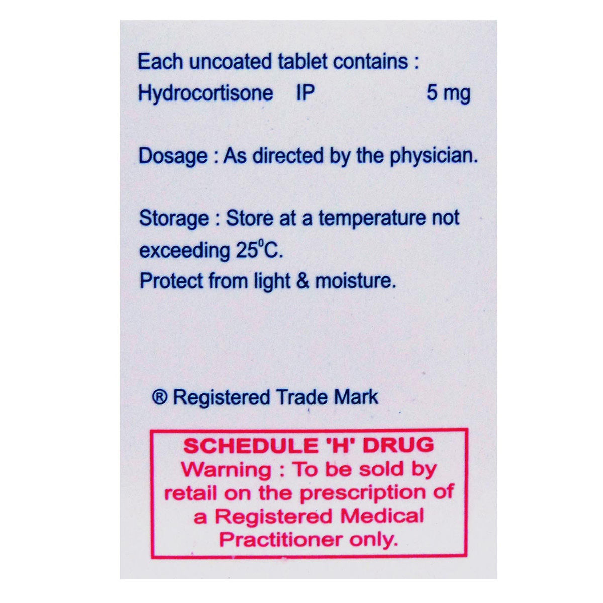 Hisone 5 Tablet 10's Price, Uses, Side Effects, Composition - Apollo ...