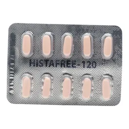 Histafree-120 Tablet | Uses, Side Effects, Price | Apollo Pharmacy