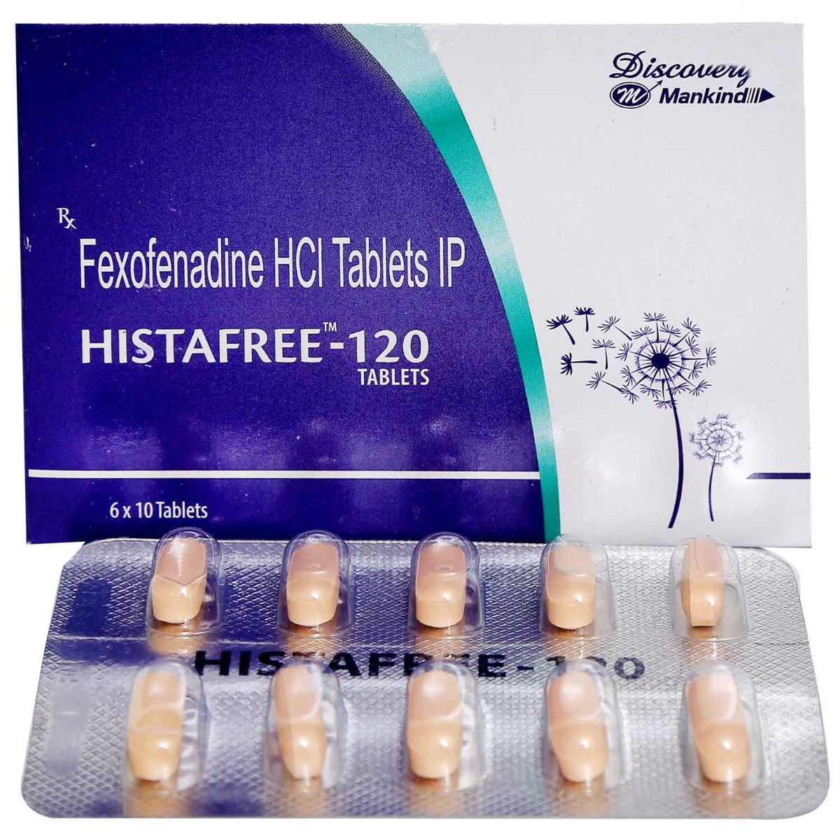 Histafree-120 Tablet 10's Price, Uses, Side Effects, Composition ...