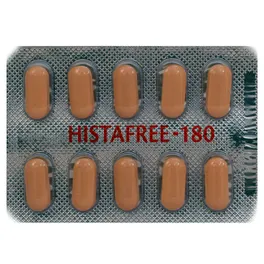 Histafree-180 Tablet | Uses, Side Effects, Price | Apollo Pharmacy