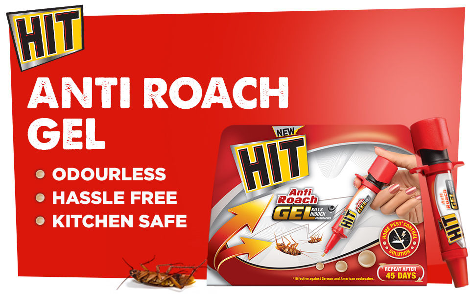 Buy Hit Anti Roach Gel, 20 gm | 19 Minutes Delivery | Apollo Pharmacy
