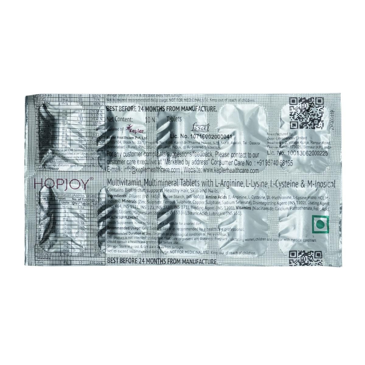 Hopjoy Tablet | Uses, Side Effects, Price | Apollo Pharmacy
