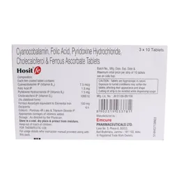 HOSIT FE TABLETS | Uses, Side Effects, Price | Apollo Pharmacy