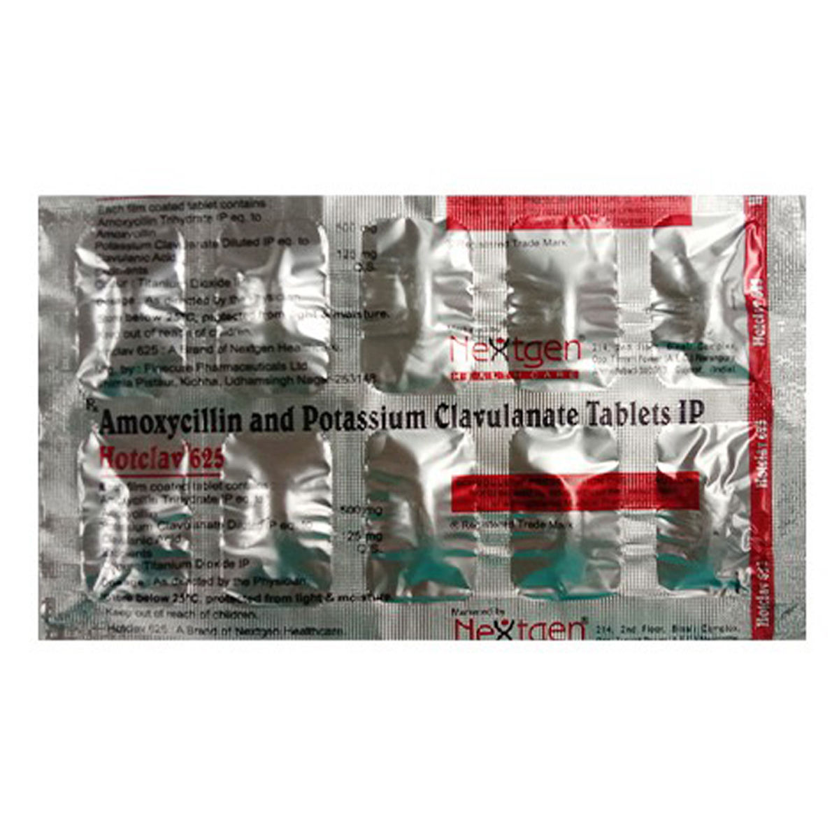 Hotclav 625Mg Tab 10'S Price, Uses, Side Effects, Composition - Apollo ...