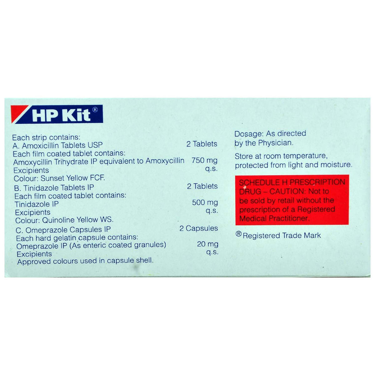 HP Kit | Uses, Side Effects, Price | Apollo Pharmacy