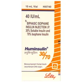 Huminsulin 30/70 Injection 40 | Uses, Side Effects, Price | Apollo Pharmacy