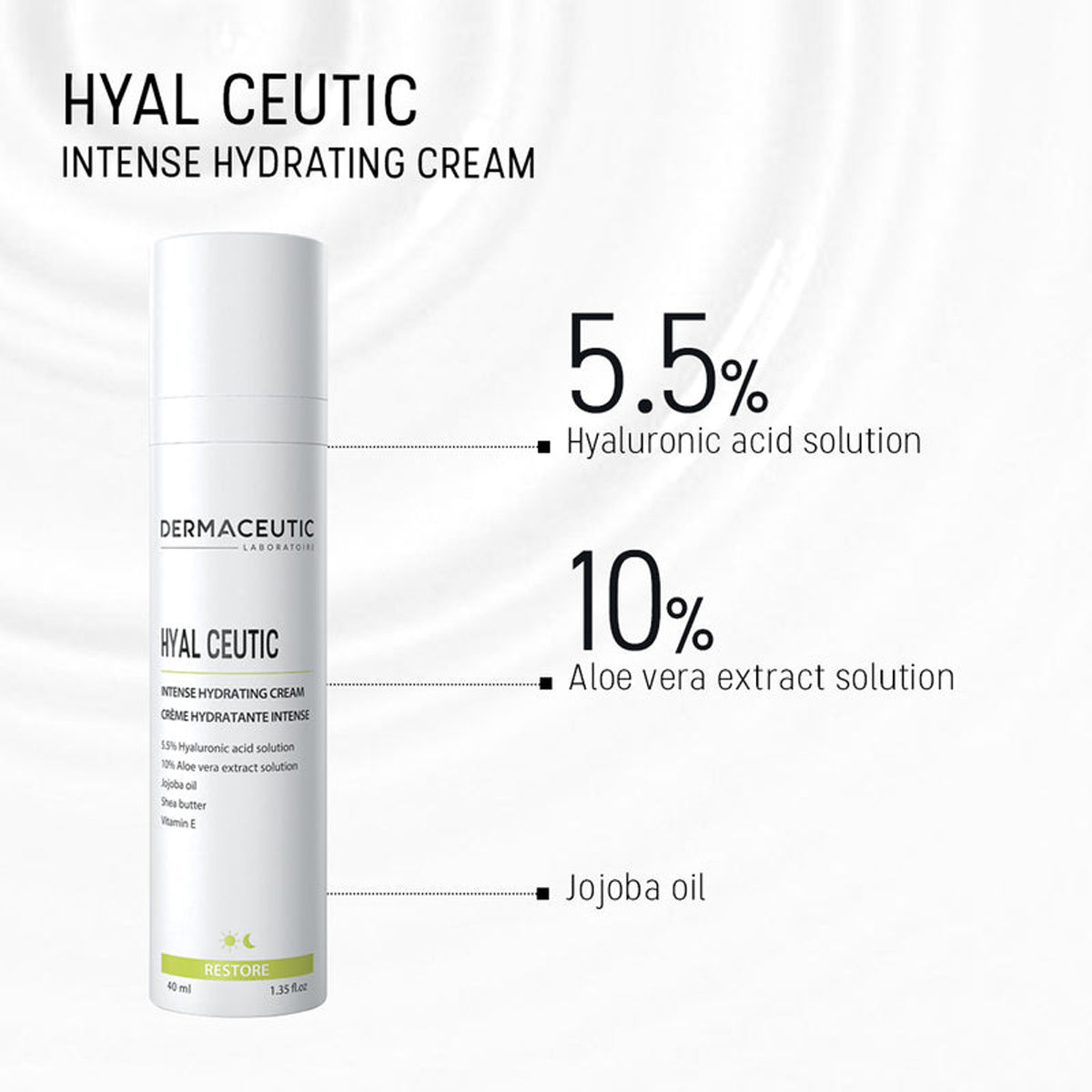 Hyal Ceutic Intense Hydrating Cream 40 ml Price, Uses, Side Effects ...