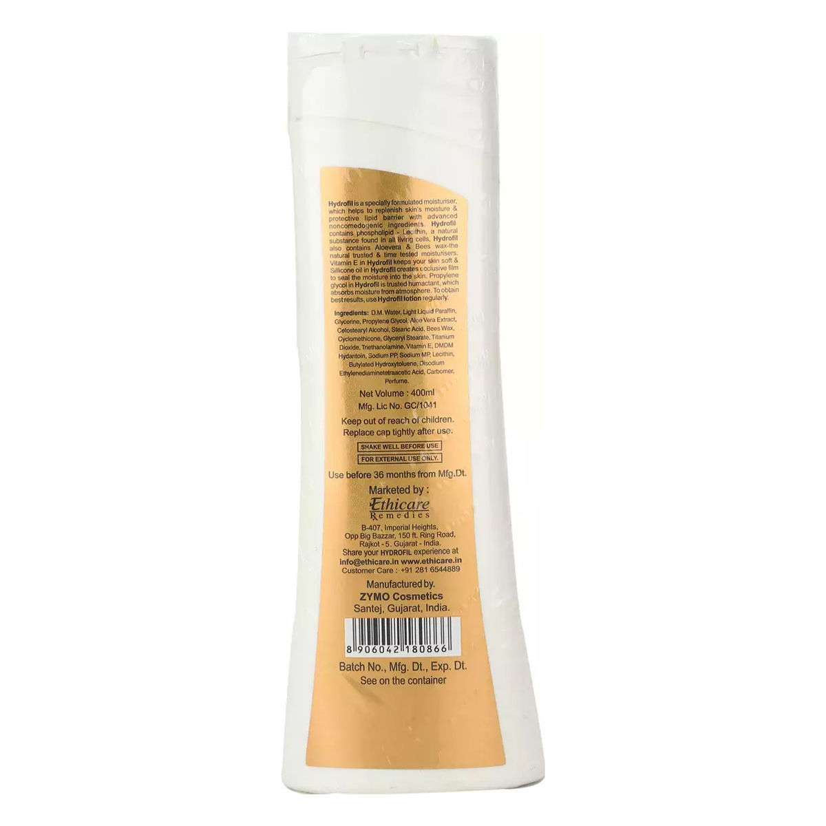 Hydrofil Lotion 400 ml Price, Uses, Side Effects, Composition - Apollo ...