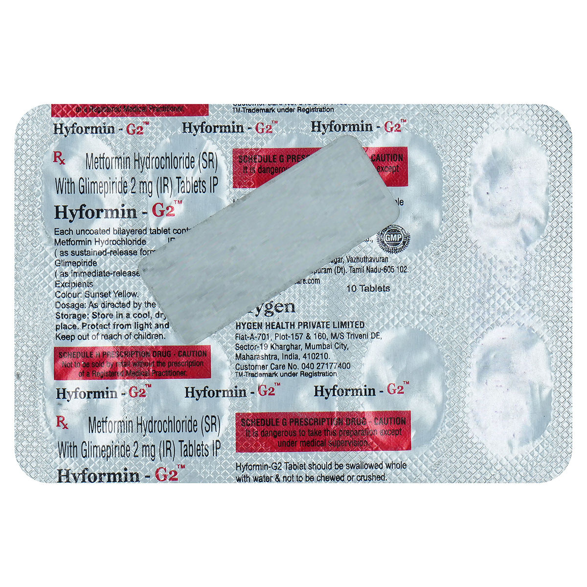 Hyformin-G2 Tablet | Uses, Side Effects, Price | Apollo Pharmacy