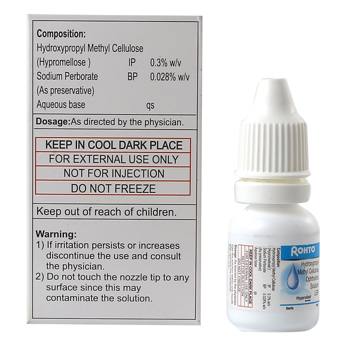 Hyprolief Eye Drops 10ml Price, Uses, Side Effects, Composition ...
