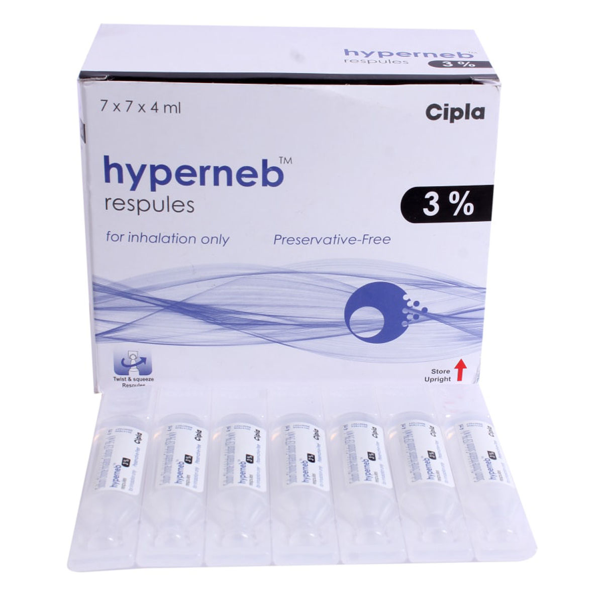 Hyperneb 3% Respules 7 x 4 ml | Uses, Side Effects, Price | Apollo Pharmacy