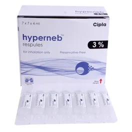 Hyperneb 3% Respules 7 x 4 ml | Uses, Side Effects, Price | Apollo Pharmacy