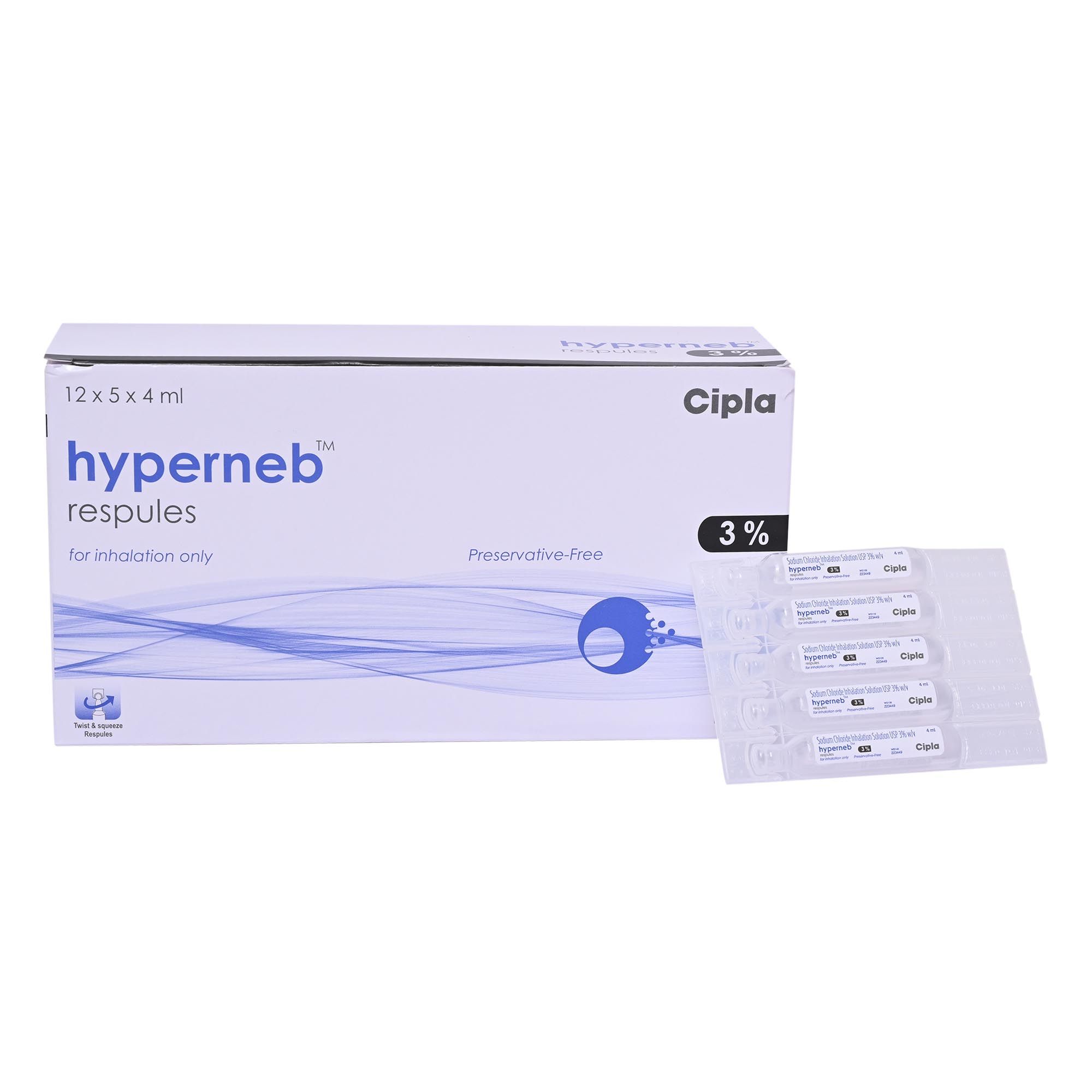 Hyperneb 3% Respules | Uses, Side Effects, Price | Apollo Pharmacy