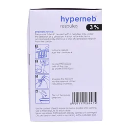 Hyperneb 3% Respules | Uses, Side Effects, Price | Apollo Pharmacy