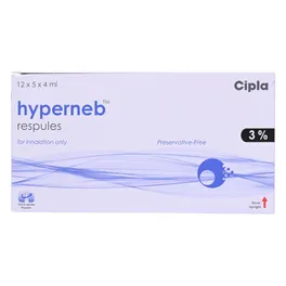 Buy Hyperneb 3% Respules | 19 Minutes Delivery | Apollo Pharmacy