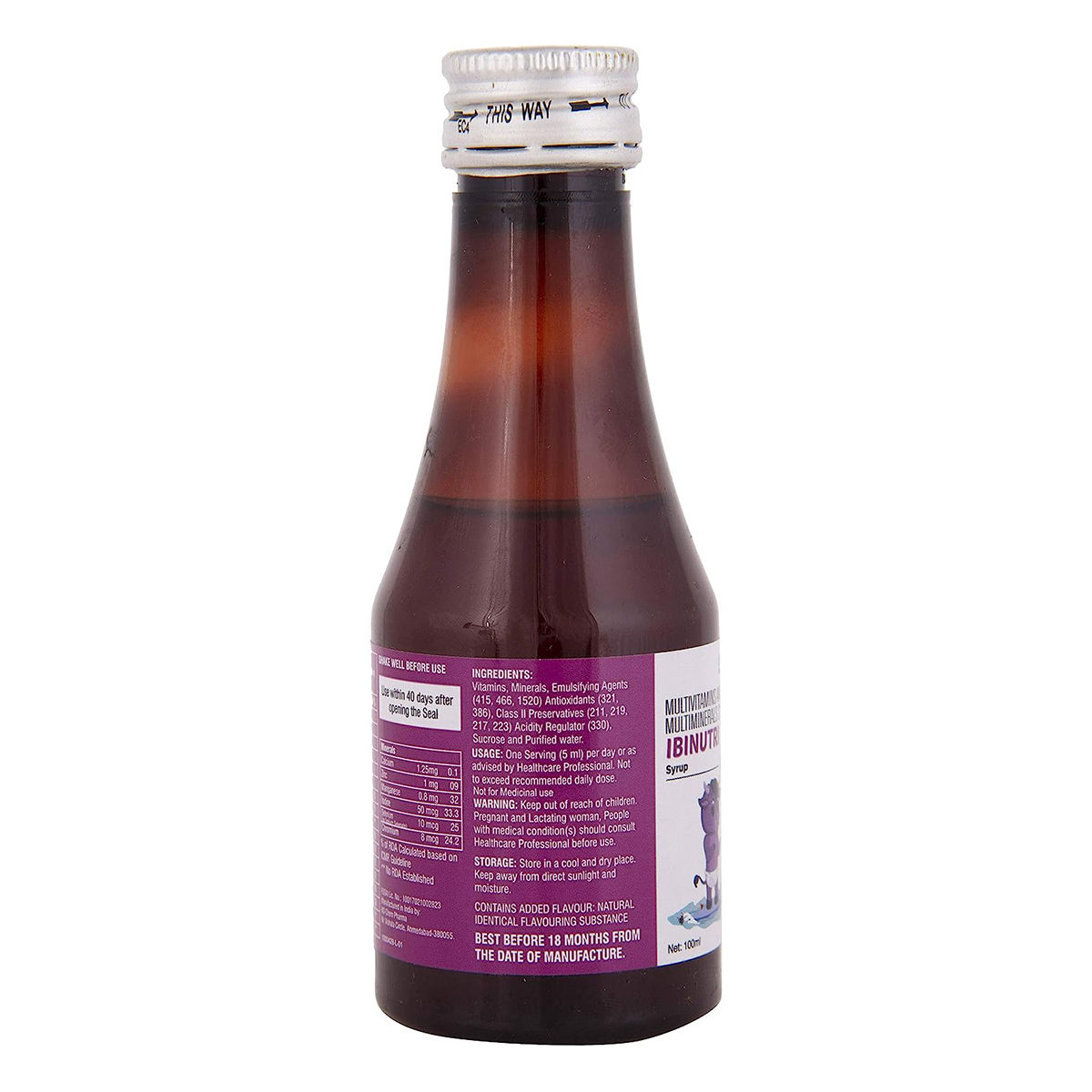 Ibinutri Mixed Fruit Syrup 100 ml Price, Uses, Side Effects ...