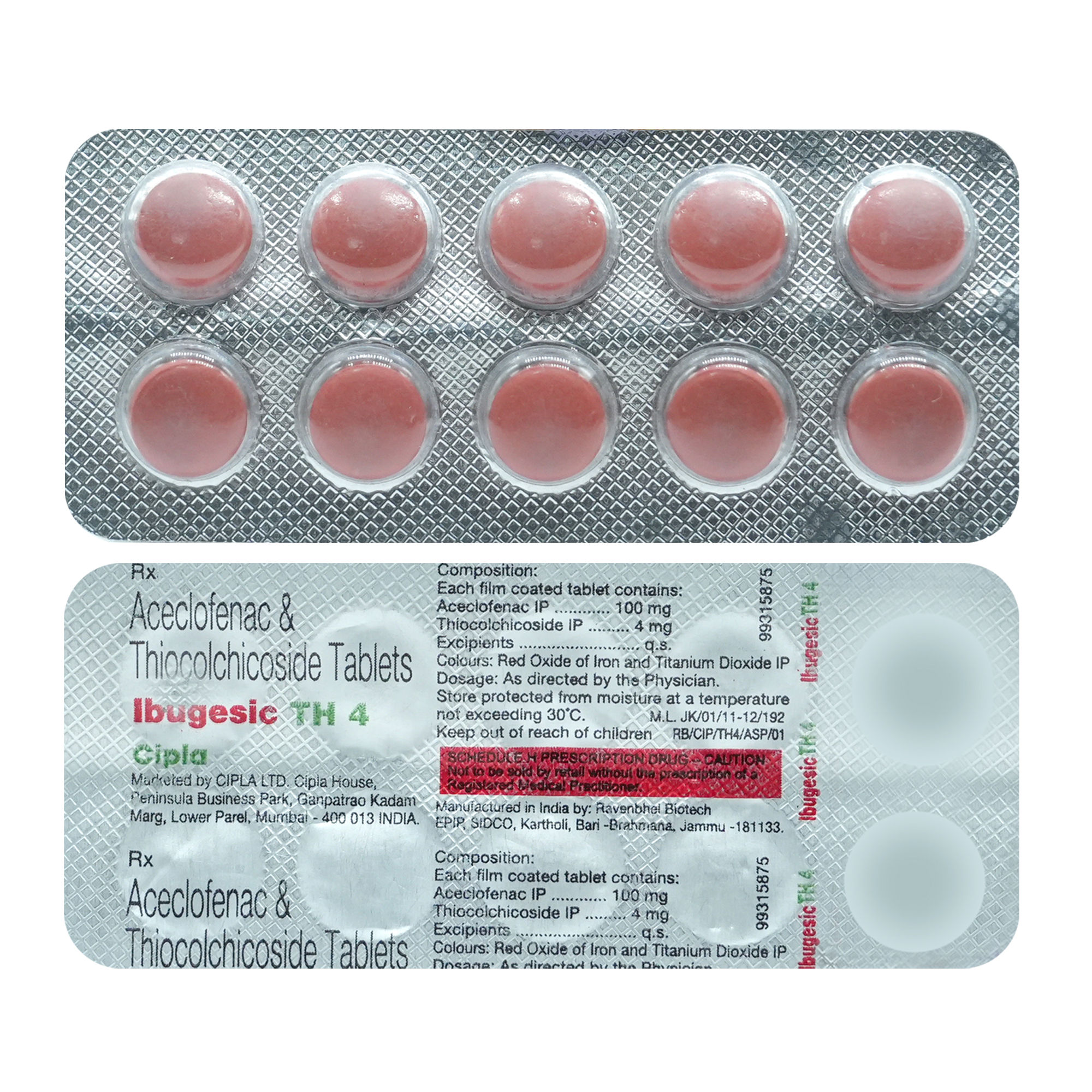 Ibugesic Th 4mg Tablet | Uses, Side Effects, Price | Apollo Pharmacy