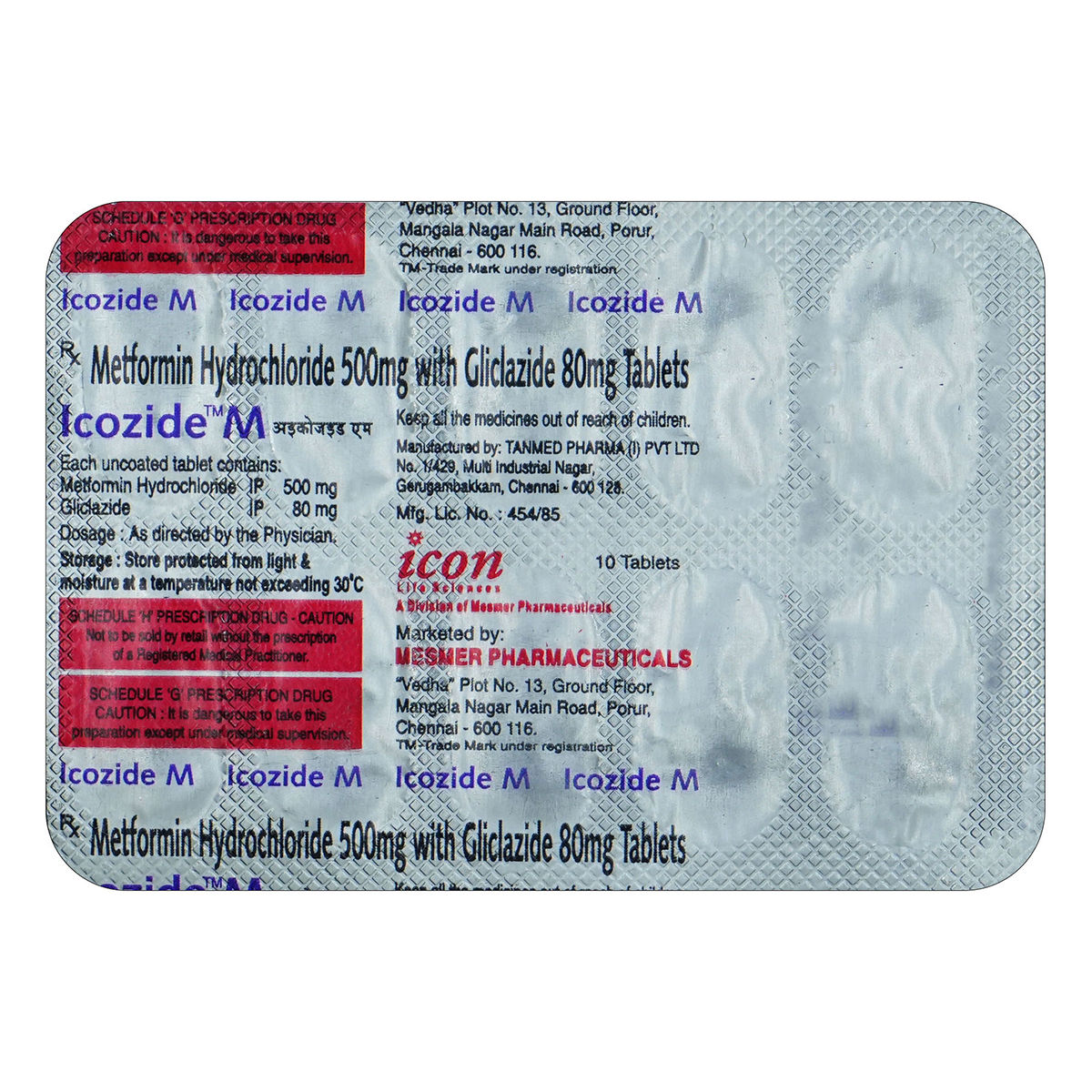 Icozide M Tablet | Uses, Side Effects, Price | Apollo Pharmacy