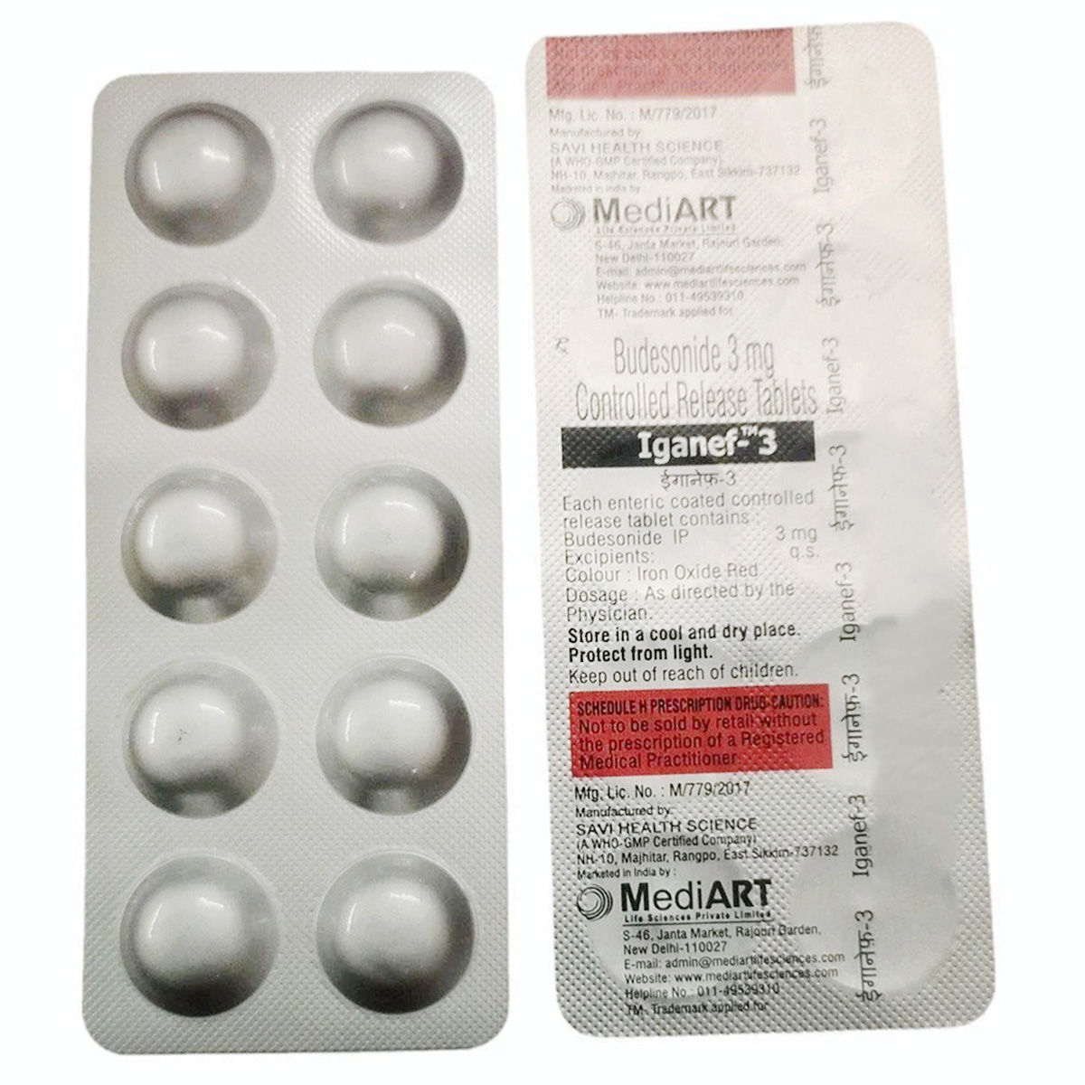 Iganef-3 Tablet | Uses, Side Effects, Price | Apollo Pharmacy