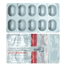 Ignalis-M 50/1000 Tab | Uses, Side Effects, Price | Apollo Pharmacy
