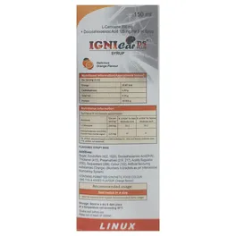 Ignicar DS Plus Orange Flavour Syrup | Uses, Side Effects, Price ...