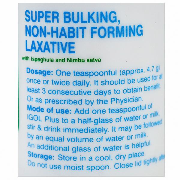 Igol Plus Powder, 250 gm Price, Uses, Side Effects, Composition ...