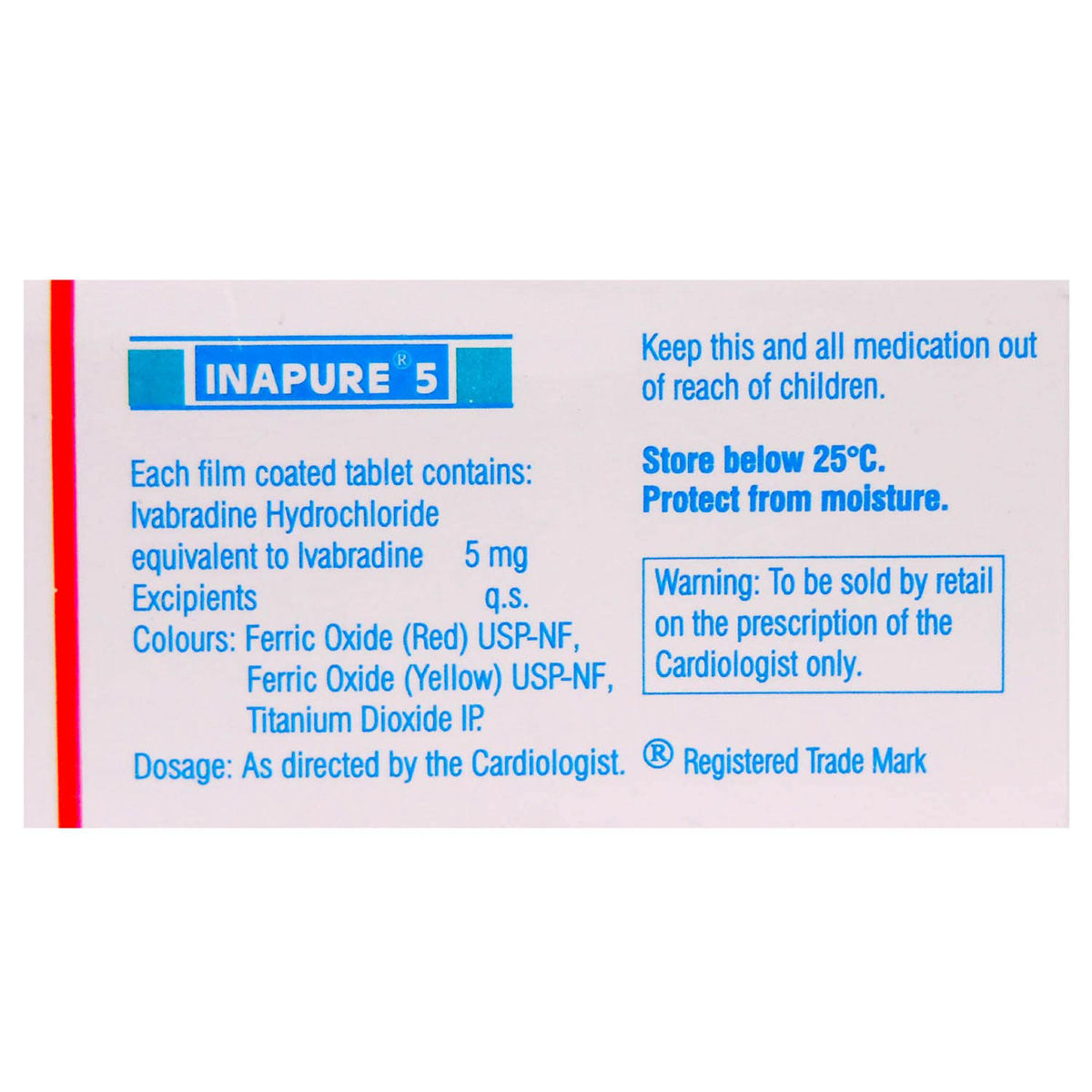 Inapure 5 Tablet | Uses, Side Effects, Price | Apollo Pharmacy
