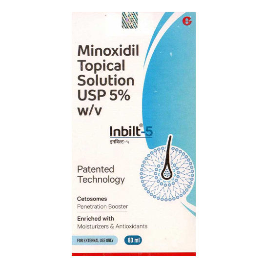 Inbilt-5 Topical Solution | Uses, Side Effects, Price | Apollo Pharmacy
