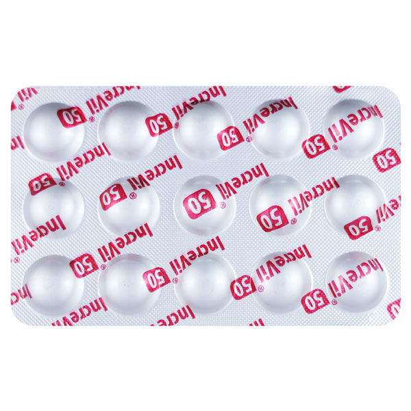 Increvil 50 Tablet 15's Price, Uses, Side Effects, Composition - Apollo ...