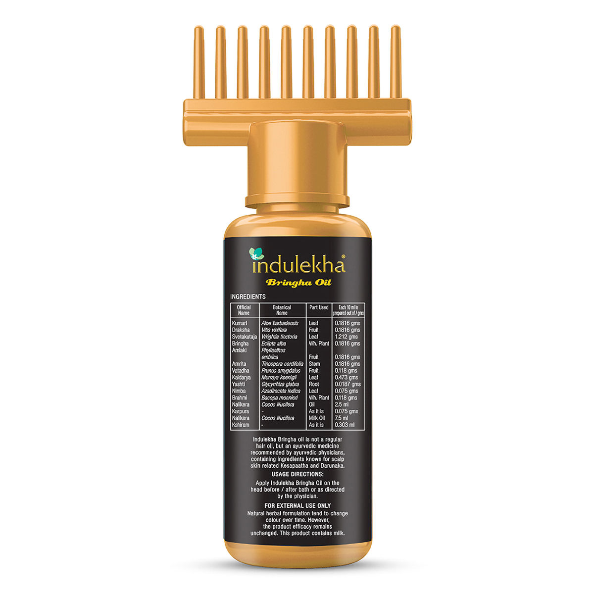 Indulekha Bringha Hair Oil, 100 ml Price, Uses, Side Effects ...