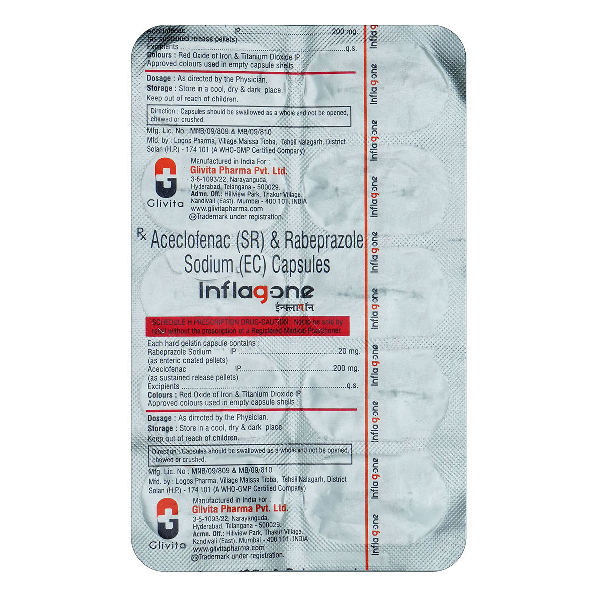Inflagone Capsule | Uses, Side Effects, Price | Apollo Pharmacy