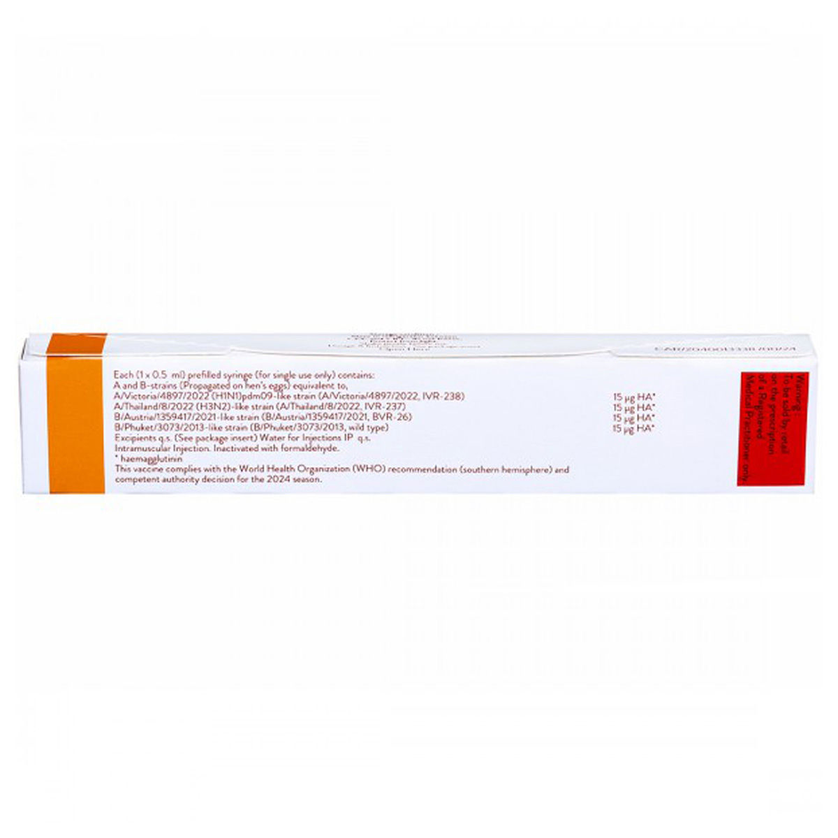Influvac Tetra 2024 Vaccine 0.5 ml | Uses, Side Effects, Price | Apollo ...