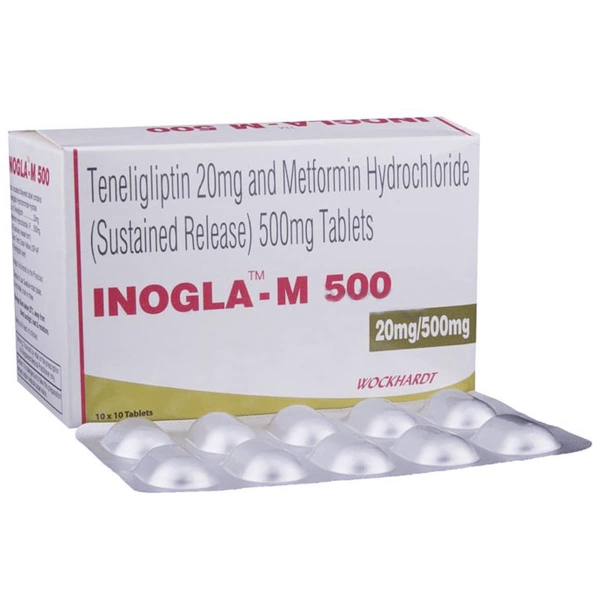 Inogla-M 500 Tablet | Uses, Side Effects, Price | Apollo Pharmacy