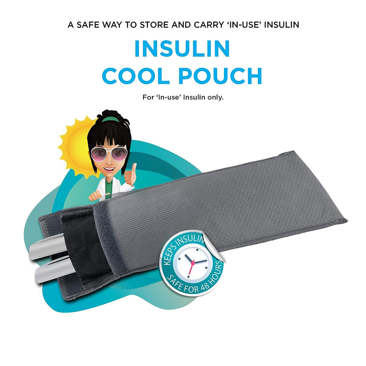 Insulin Cool Pouch Duo | Uses, Side Effects, Price | Apollo Pharmacy