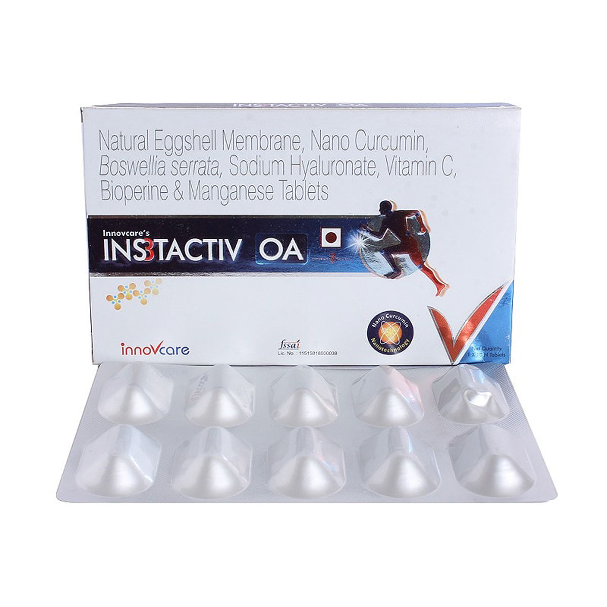 Ins3tactiv OA Tablet 10's Price, Uses, Side Effects, Composition ...