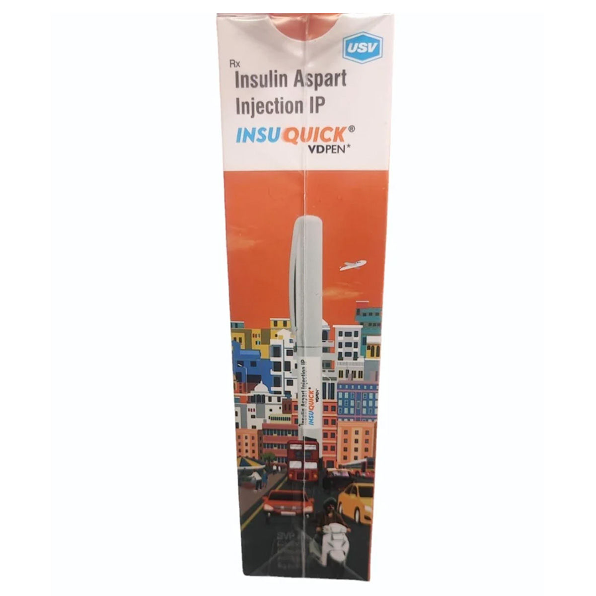 Insuquick VD Pen 100U/ml Injection 3 ml | Uses, Side Effects, Price ...