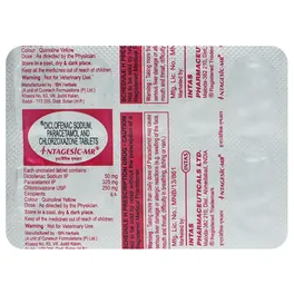 Intagesic MR Tablet | Uses, Side Effects, Price | Apollo Pharmacy