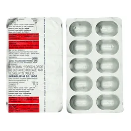 INTAGLIP-M SR 1000/50MG TABLETS | Uses, Side Effects, Price | Apollo ...