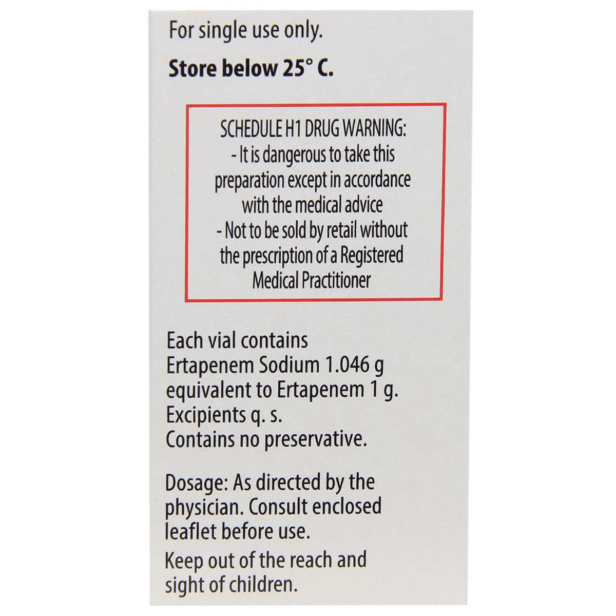 Invanz 1gm Injection | Uses, Side Effects, Price | Apollo Pharmacy