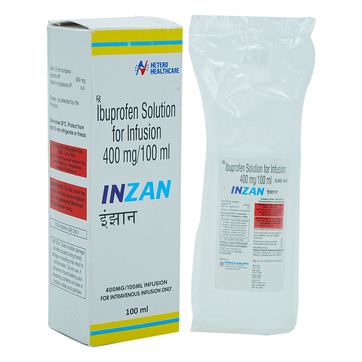 Inzan 400 mg Infusion 1's Price, Uses, Side Effects, Composition ...