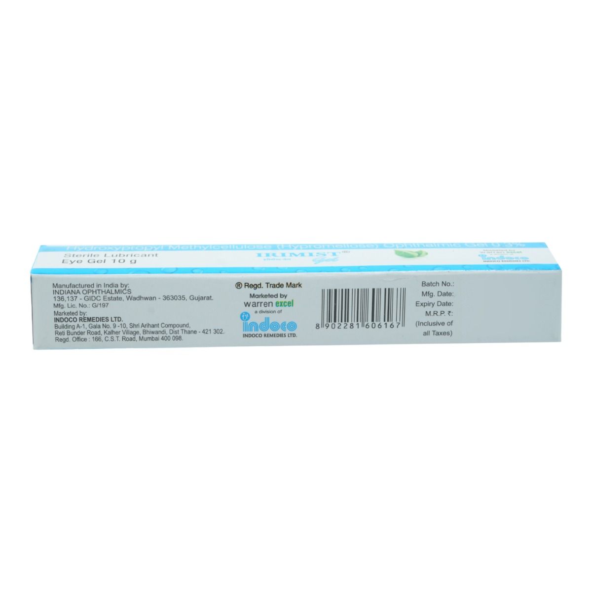 Irimist 0.3%W/W Eye Ge | Uses, Side Effects, Price | Apollo Pharmacy