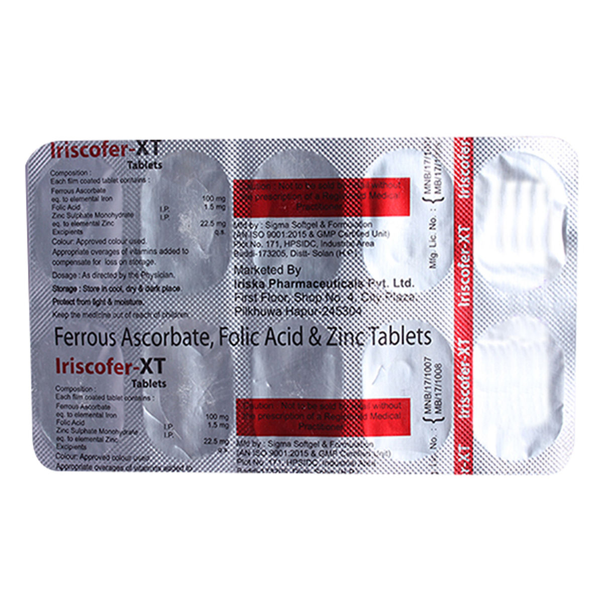 IRISCOFER-XT TABLETS 10'S Price, Uses, Side Effects, Composition ...