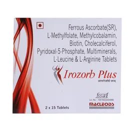 Irozorb Plus Tablet | Uses, Side Effects, Price | Apollo Pharmacy
