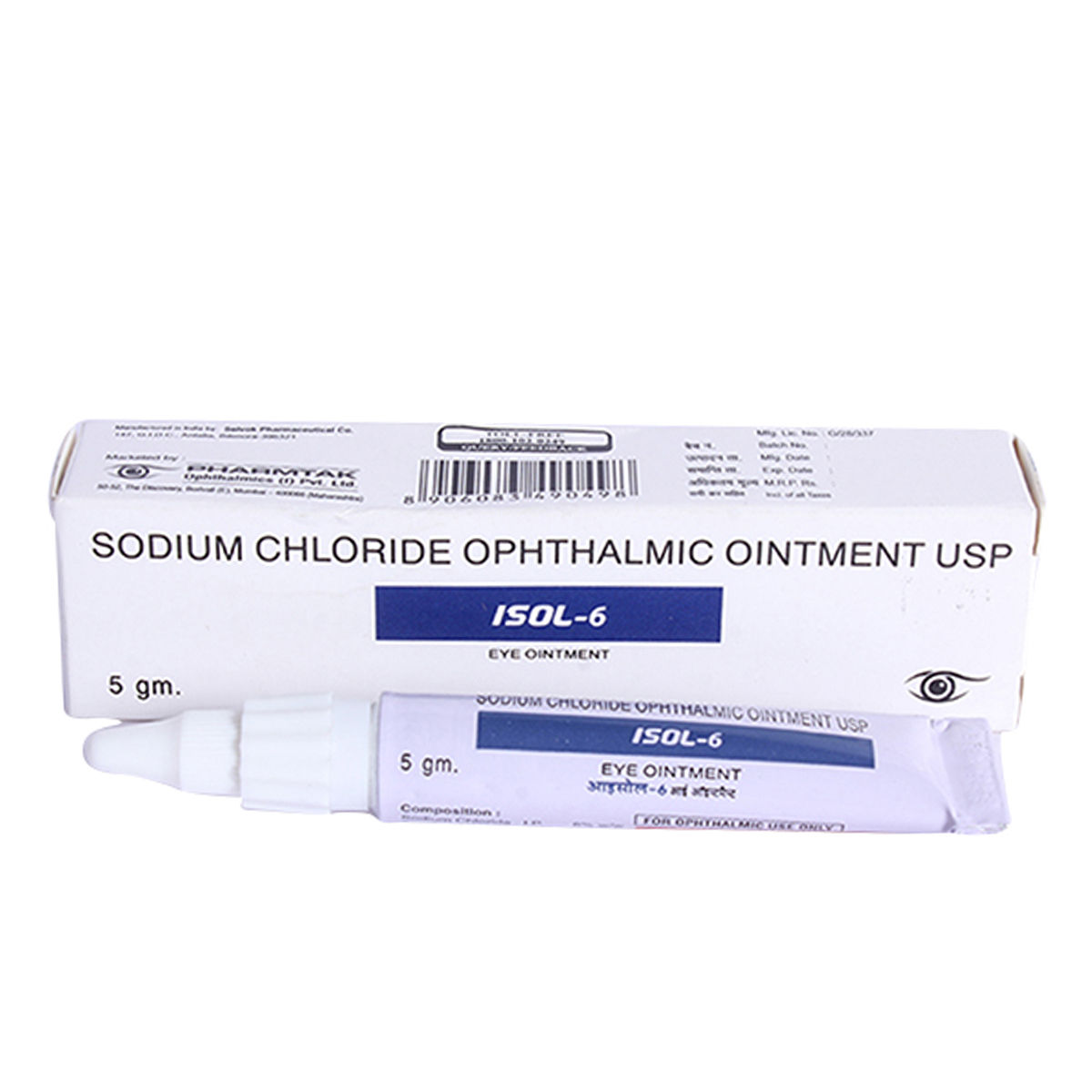 Isol Eye Ointment 5 gm Price, Uses, Side Effects, Composition - Apollo ...