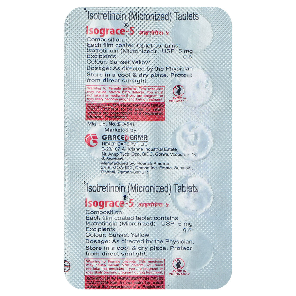 Isograce-5 Tablet | Uses, Side Effects, Price | Apollo Pharmacy