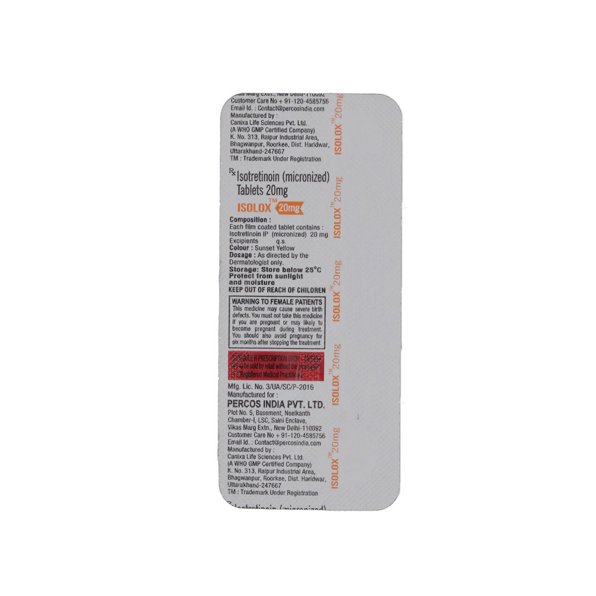 ISOLOX 20 TABLETS | Uses, Side Effects, Price | Apollo Pharmacy